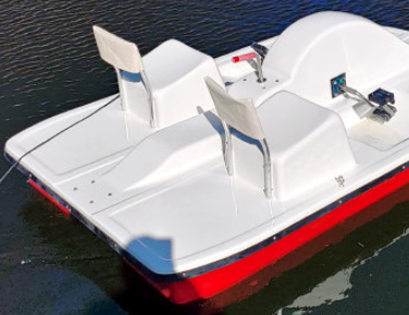 Adventure Glass 2 Person Economical SeaQuest Paddle Boat – Light As Air ...