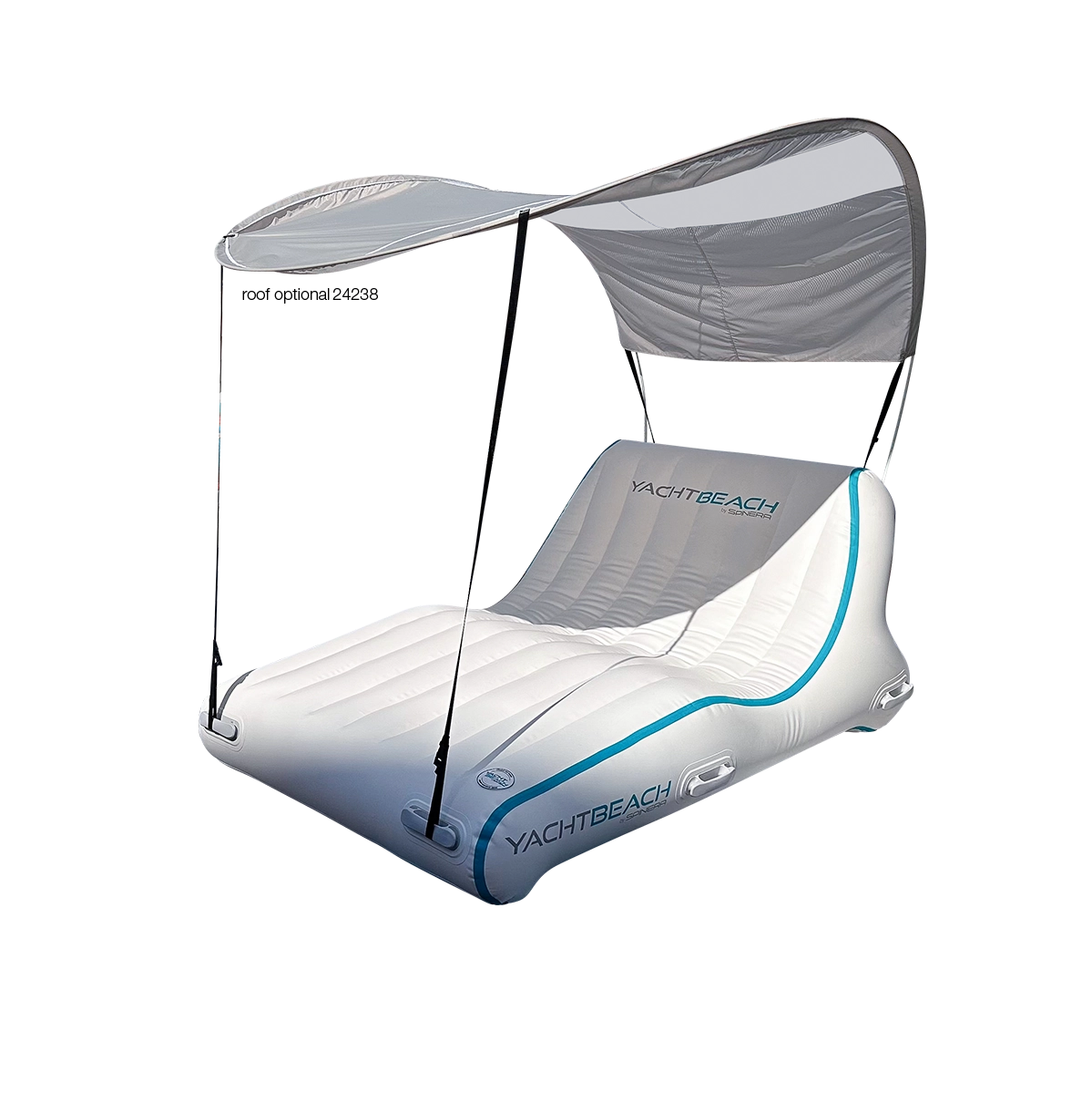 Yachtbeach Double Sunbed Pool Lounger 7' 3" x 4' 11" – Light As Air Boats