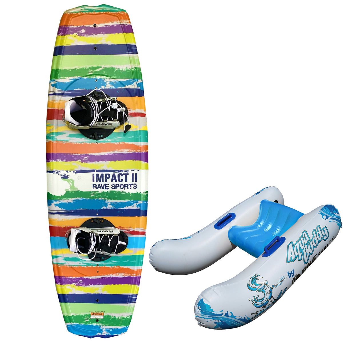 Rave Sports Impact Starter Package with Aqua Buddy – Light As Air Boats