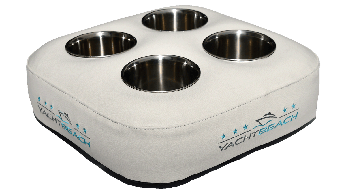 Yachtbeach Floating Inflatable Cup Holder 14" x 14" x 4.3" – Light As ...