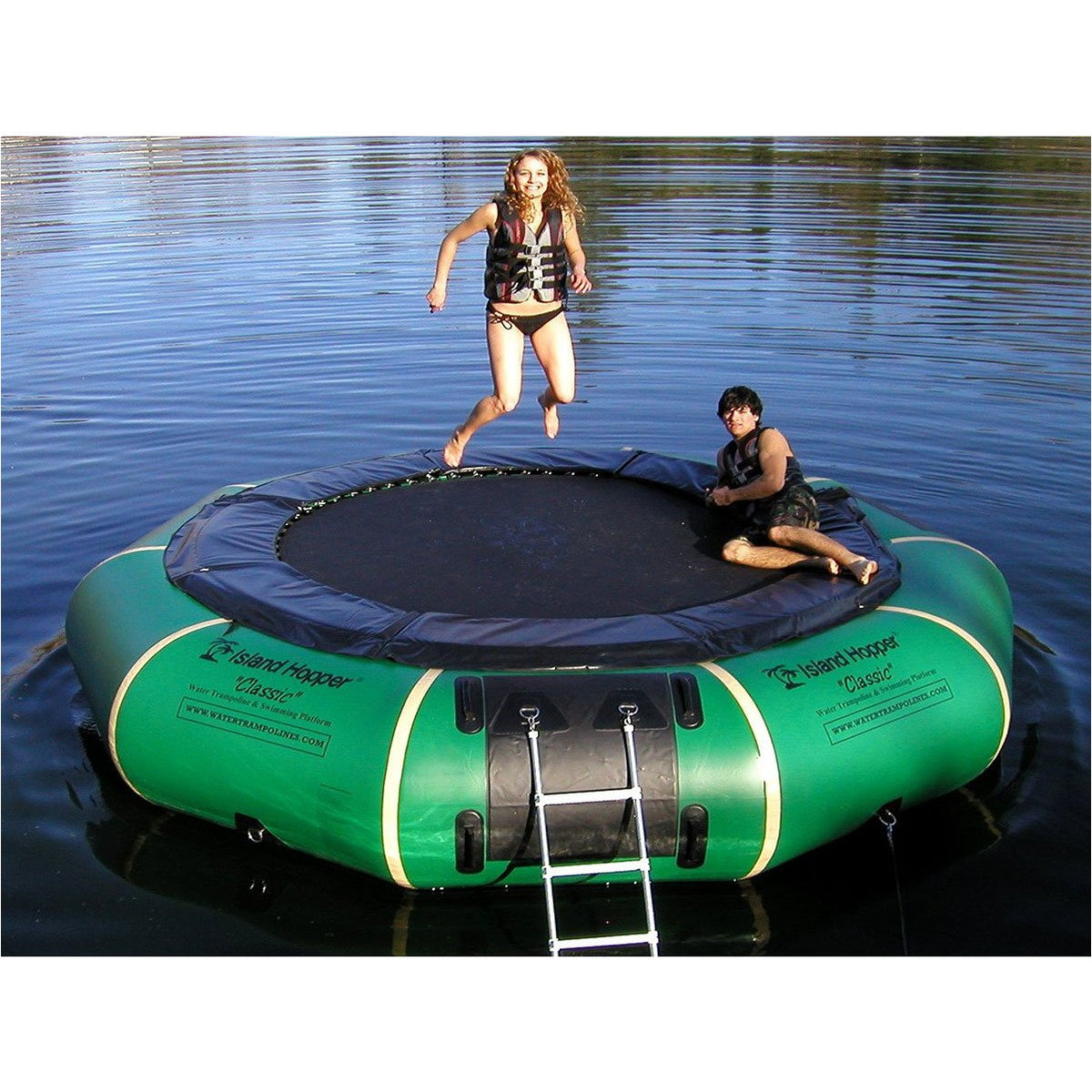 Island Hopper Classic Water Trampoline – Light As Air Boats