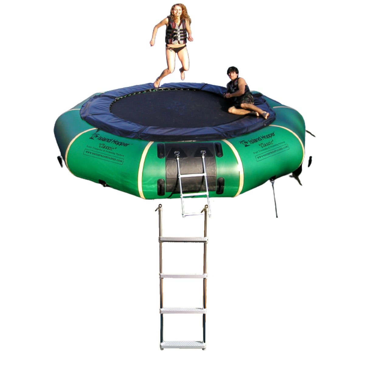 Island Hopper Classic Water Trampoline – Light As Air Boats